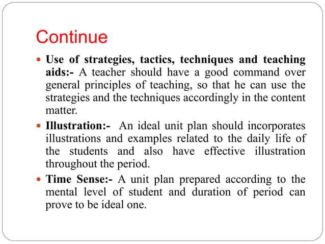 Unit planning | PPTX | Educational Assessment | Education