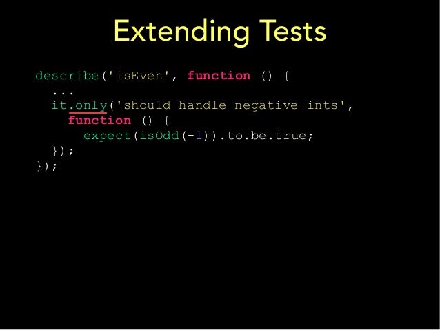 Unit Testing Front End Javascript 5959