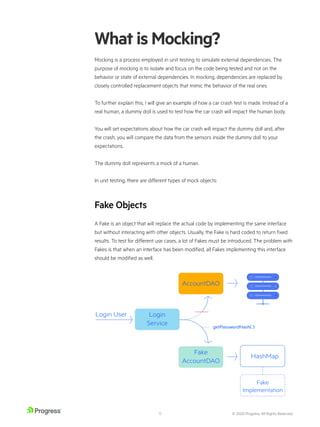 Unit Testing Guide. Helps to understand the basics of unit testing . | PDF