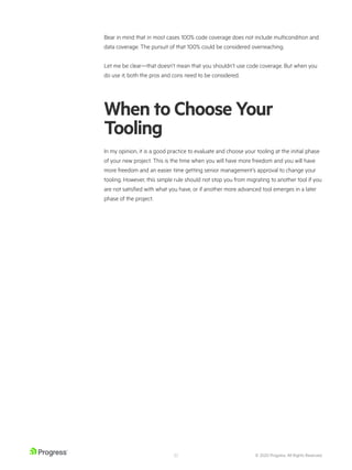 Unit Testing Guide. Helps to understand the basics of unit testing . | PDF