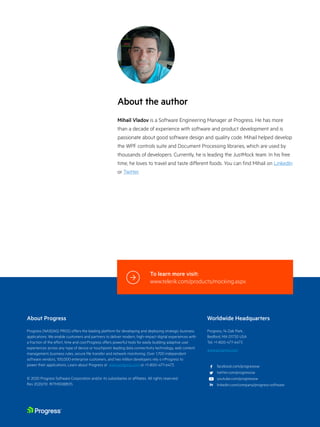 Unit Testing Guide. Helps to understand the basics of unit testing . | PDF
