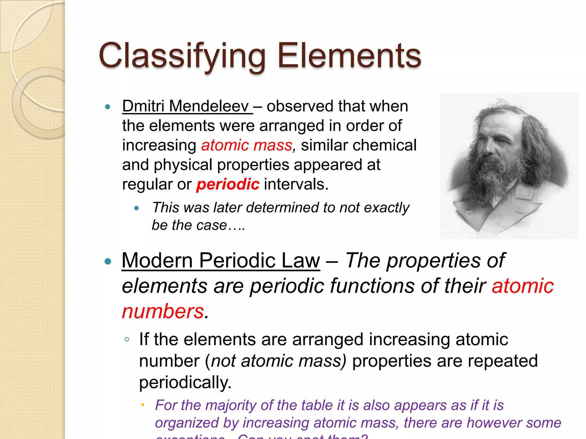 Unit the periodic table2 | PPTX