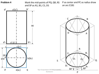 GE8152 ENGINEERING GRAPHICS Unit v-1. isometric projection | PPT