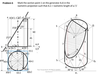 GE8152 ENGINEERING GRAPHICS Unit v-1. isometric projection | PPT