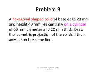 GE8152 ENGINEERING GRAPHICS Unit v-1. isometric projection | PPT