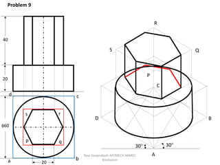 GE8152 ENGINEERING GRAPHICS Unit v-1. isometric projection | PPT