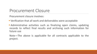 Project Closing Process | PPSX