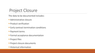 Project Closing Process | PPSX