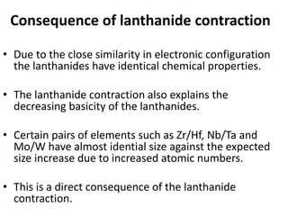 Inner transition elements | PPTX