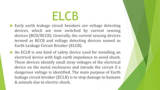 Electrical Installations | PPTX