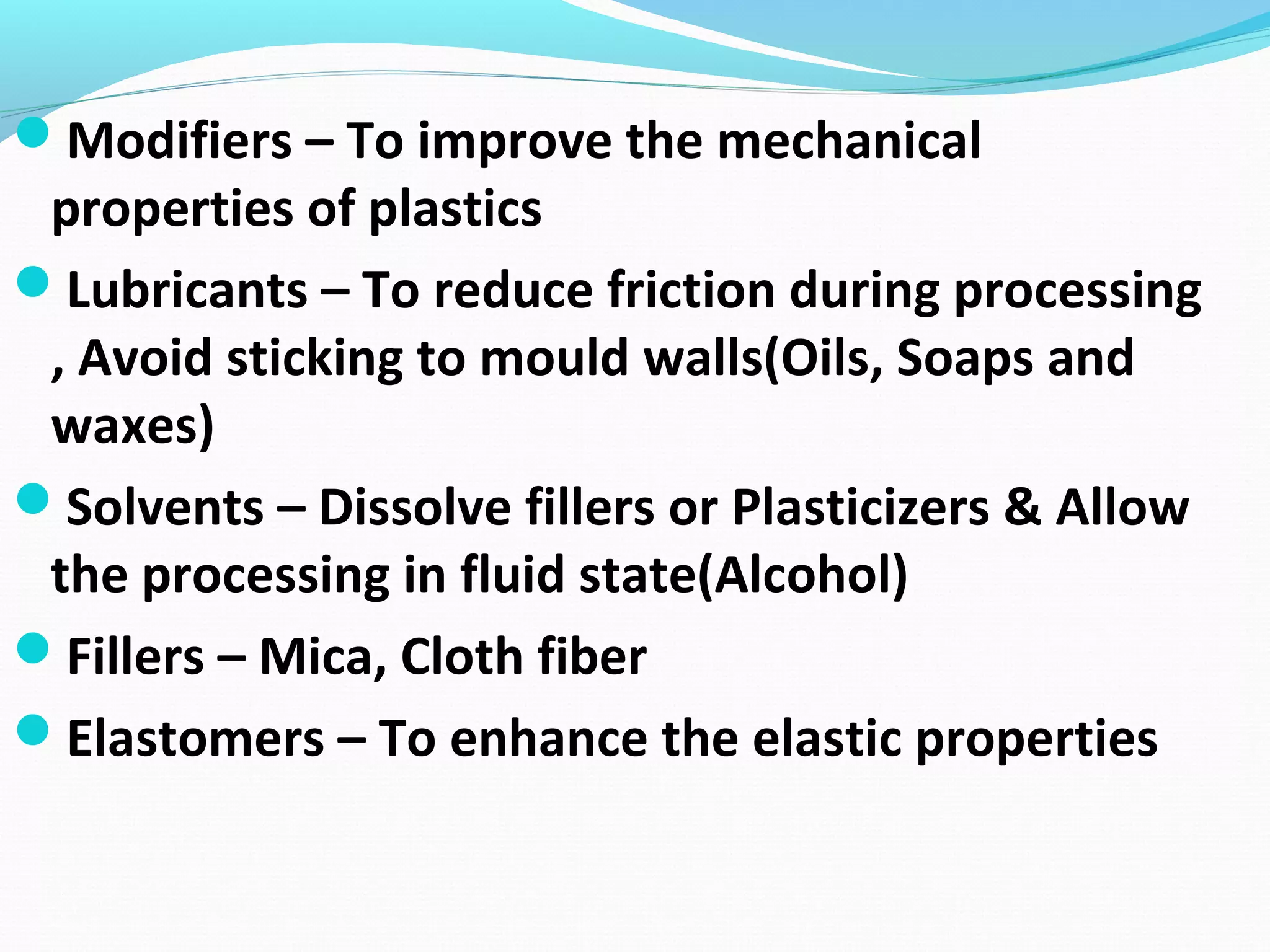 Manufacturing of Plastic Components | PPT