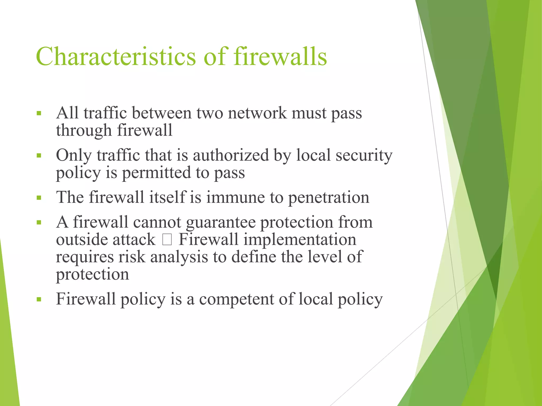 System Security- Firewalls and ID System | PPTX
