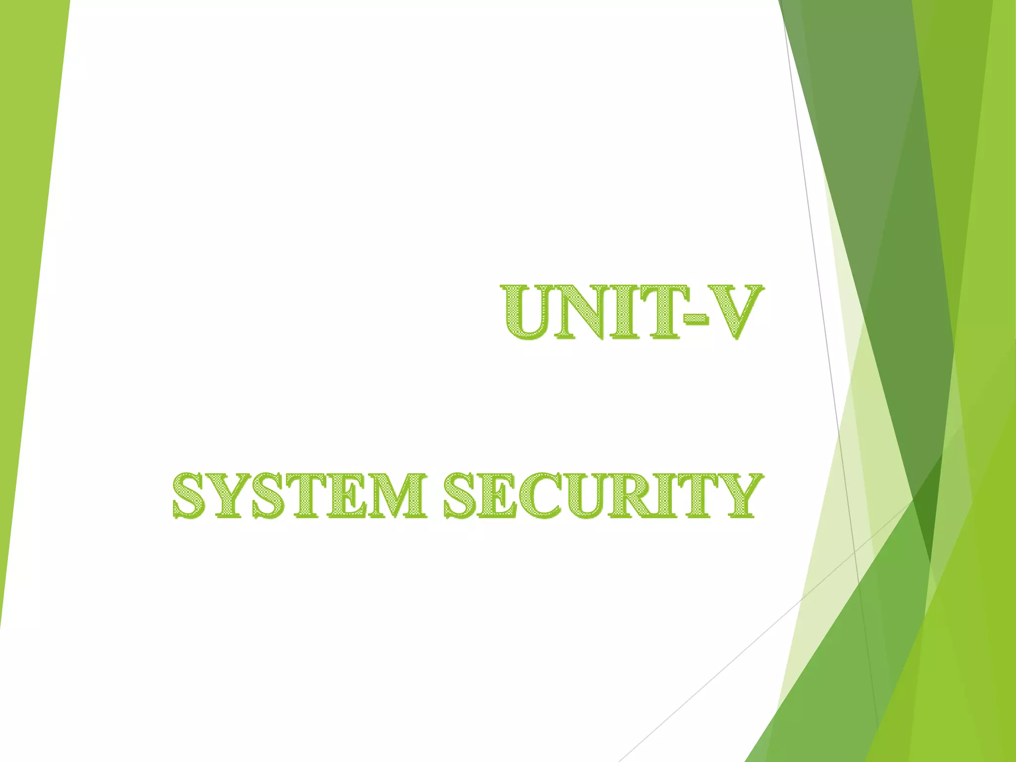 System Security- Firewalls and ID System | PPTX