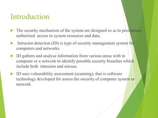 System Security- Firewalls and ID System | PPTX