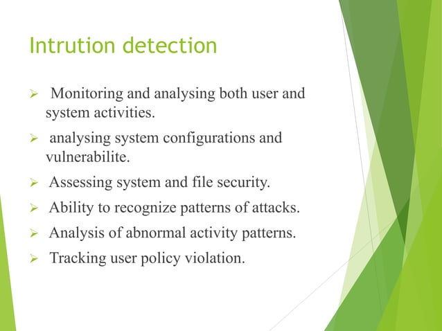 System Security- Firewalls and ID System | PPT