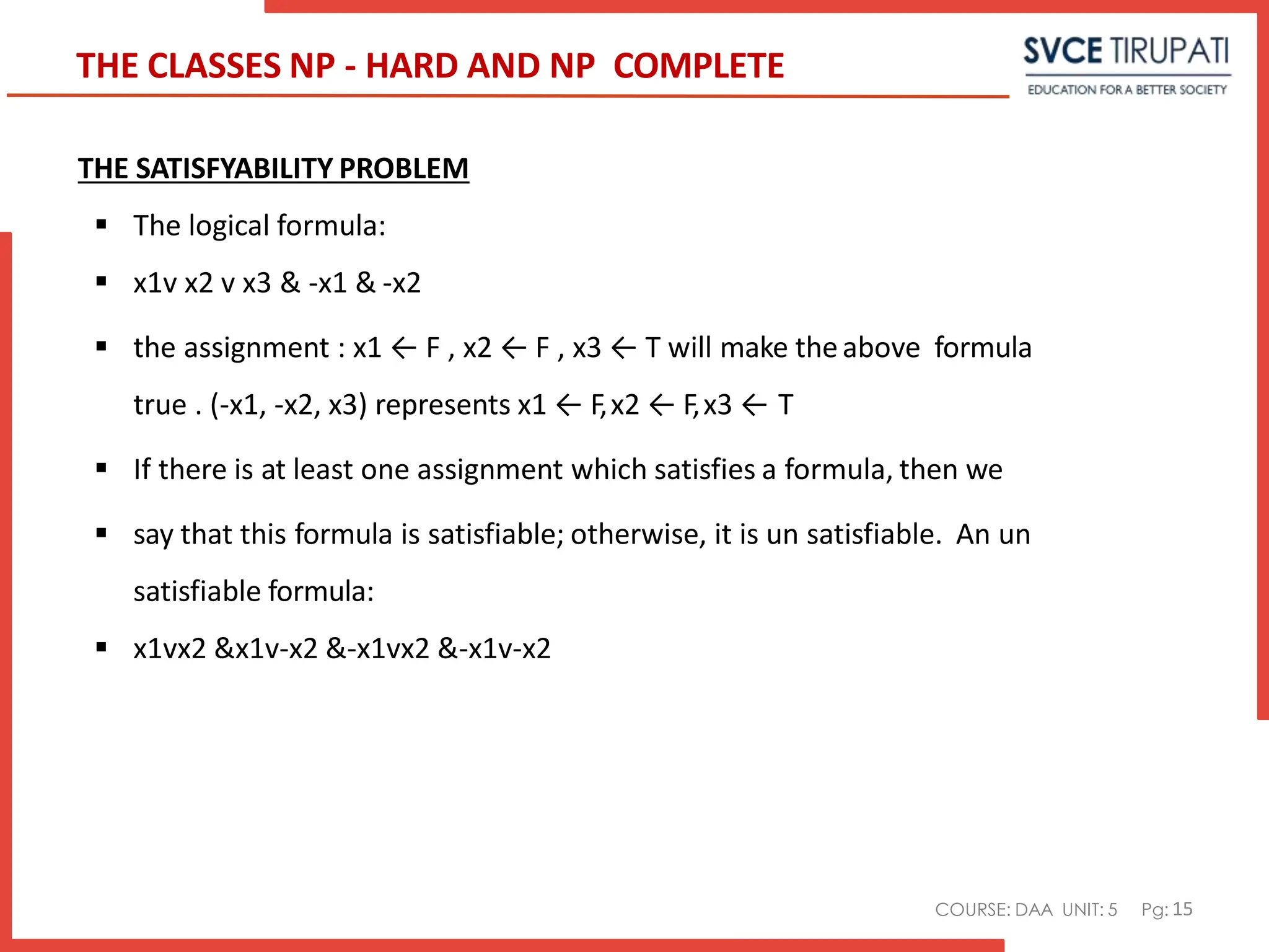 UNIT-V.pdf daa unit material 5 th unit ppt | PDF
