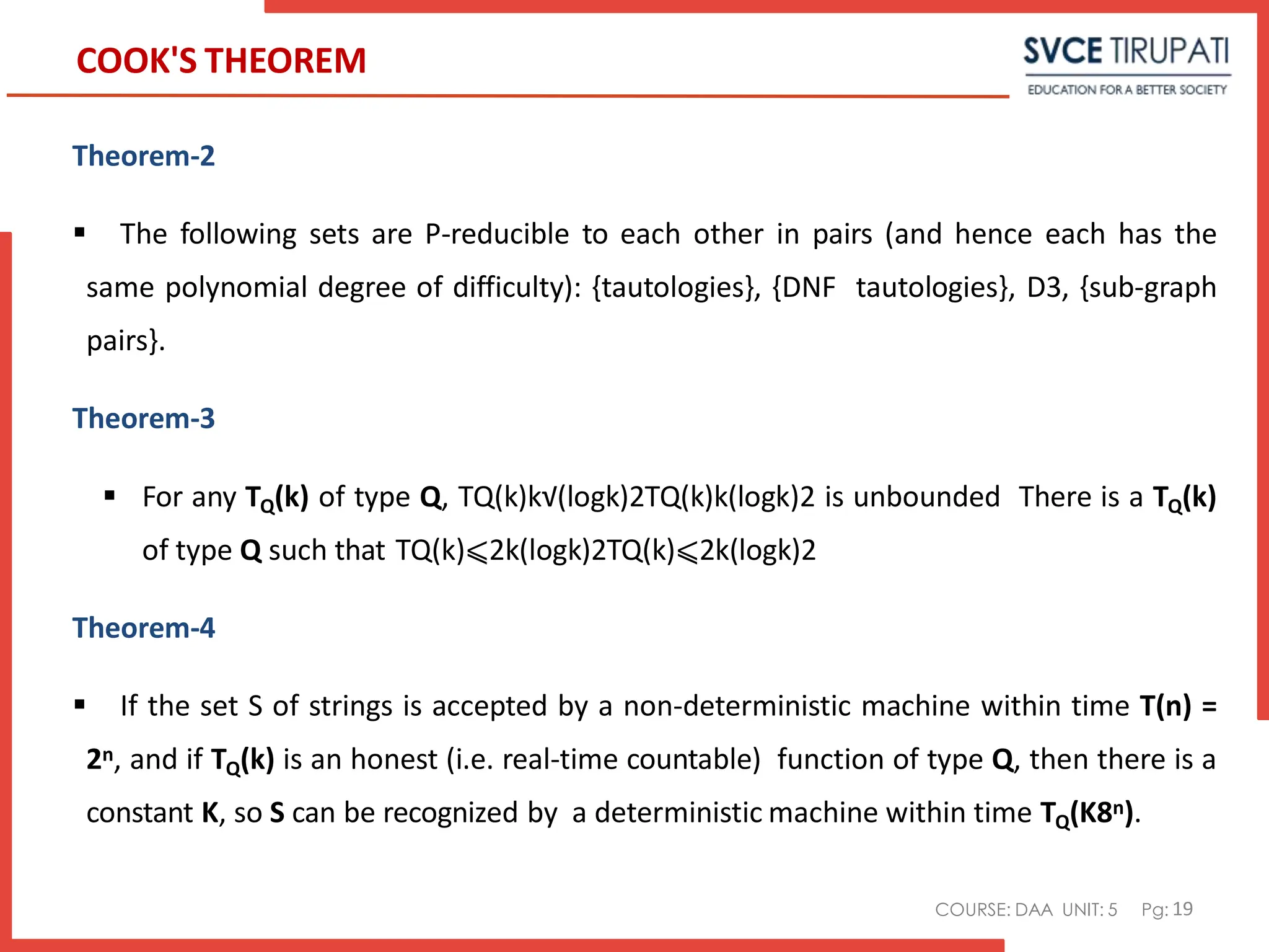 UNIT-V.pdf daa unit material 5 th unit ppt | PDF