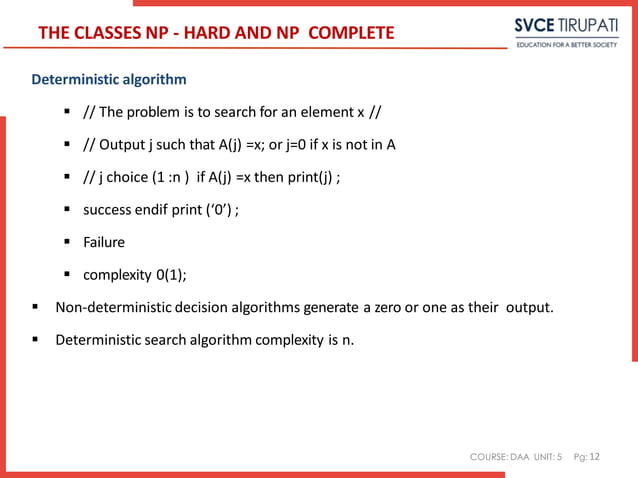 UNIT-V.pdf daa unit material 5 th unit ppt | PDF | Programming ...