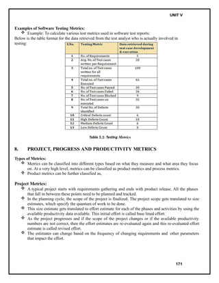 Unit -V 19CS408T - Software Testing Notes | PDF