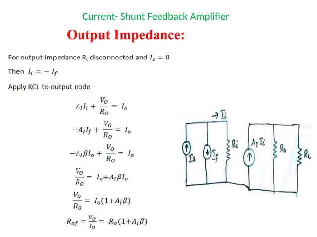 Unit - V feedback amplifiers and oscillator | PPT