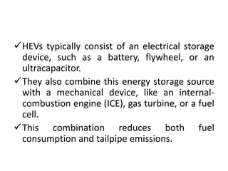UNIT-V-ELECTRIC AND HYBRID VEHICLES.pptx