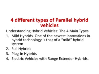 UNIT-V-ELECTRIC AND HYBRID VEHICLES.pptx