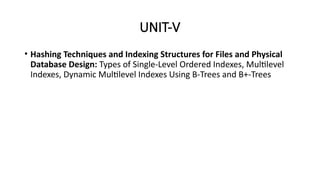 UNIT-V-hashing and its techniques ppt.pptx