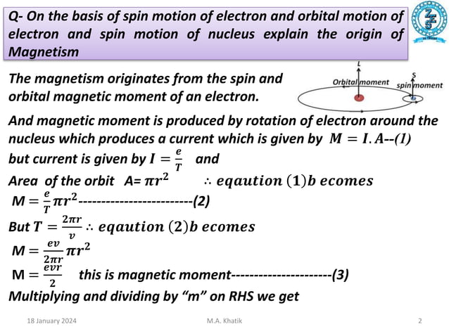 UNIT-V-MAGNETISM and SUPERCONDUCTIVITY.pptx