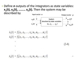 UNIT-V-PPT state space of system model .ppt