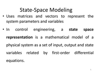 UNIT-V-PPT state space of system model .ppt