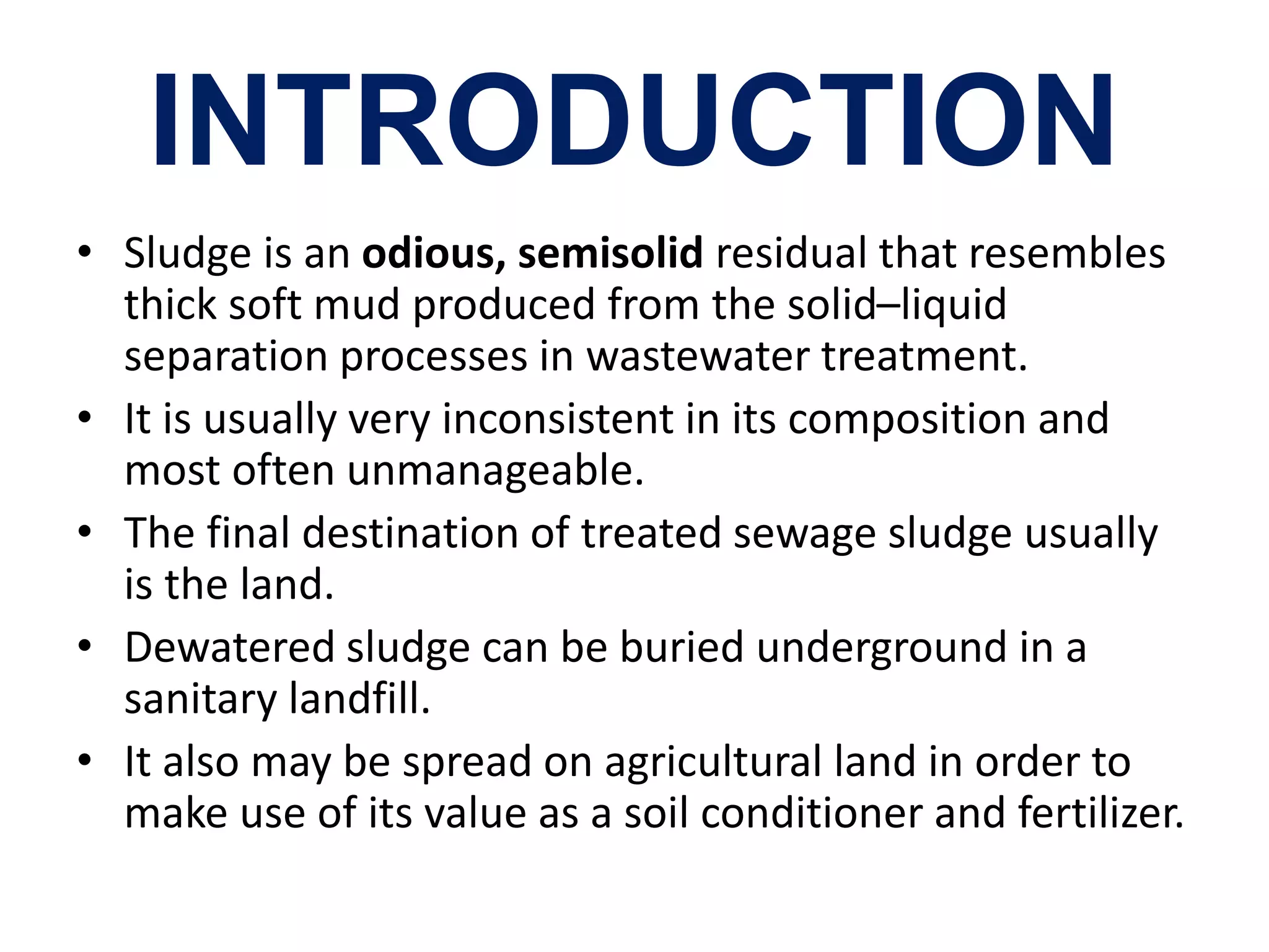 UNIT-V- SLUDGE TREATMENT AND DISPOSAL.pptx