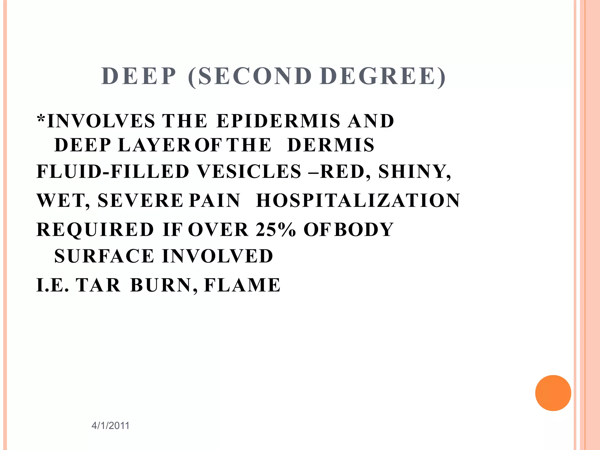 Burns & cosmetic surgery | PPTX