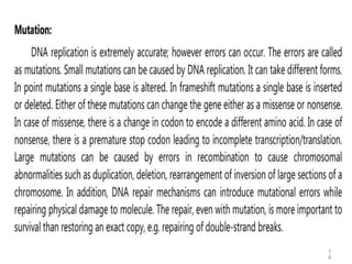 Introduction to genetics | PPTX