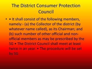 UNIT-V CPA ACT 1986.pptx | Law