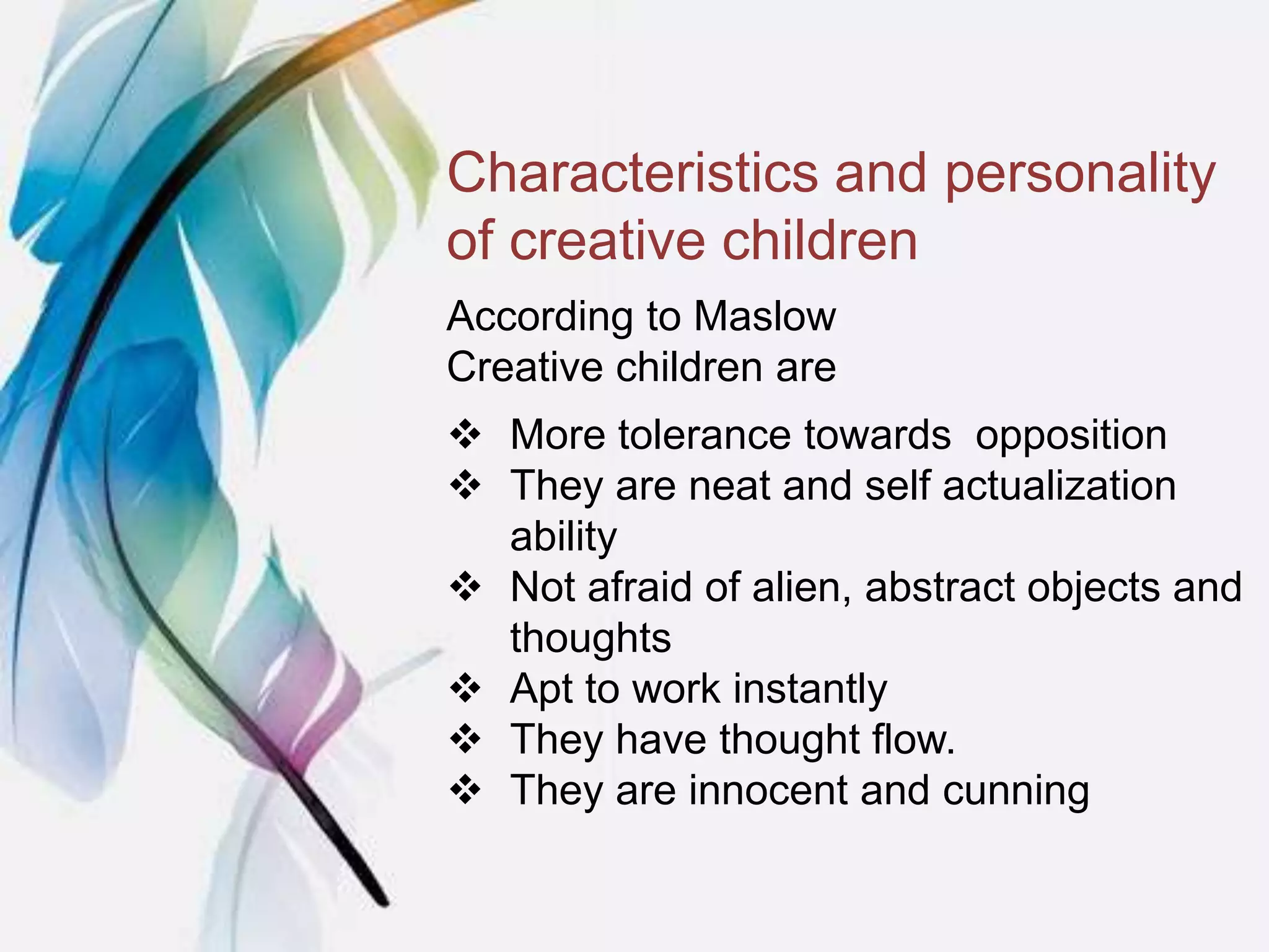 educational psychology - creativity | PPTX