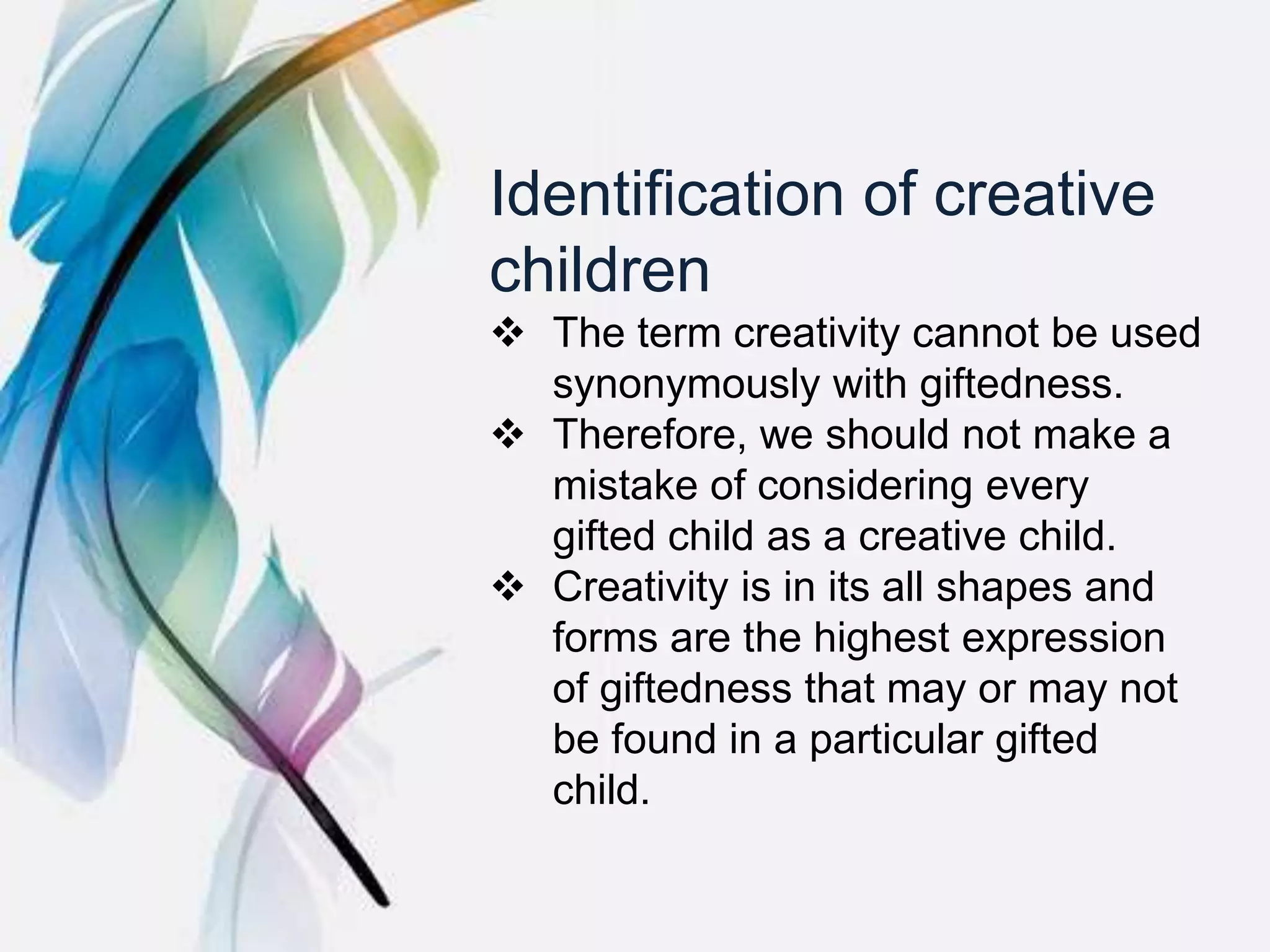 educational psychology - creativity | PPTX