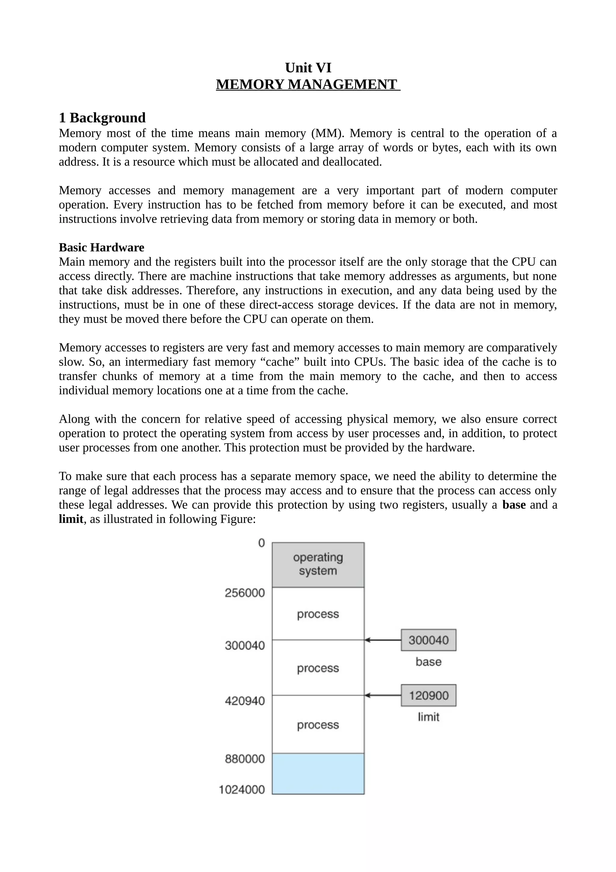 Memory Management | PDF
