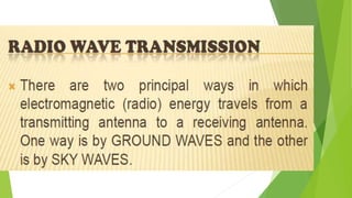 Unit vi ANTENNA AND WAVE PROPAGATION | PPT