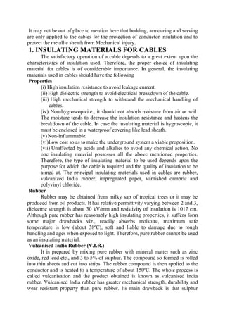 under ground cable document | DOCX