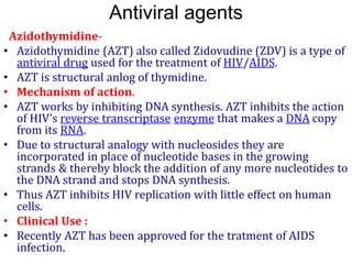 Unit vi- antimicro. chemotherapy ppt | PPT