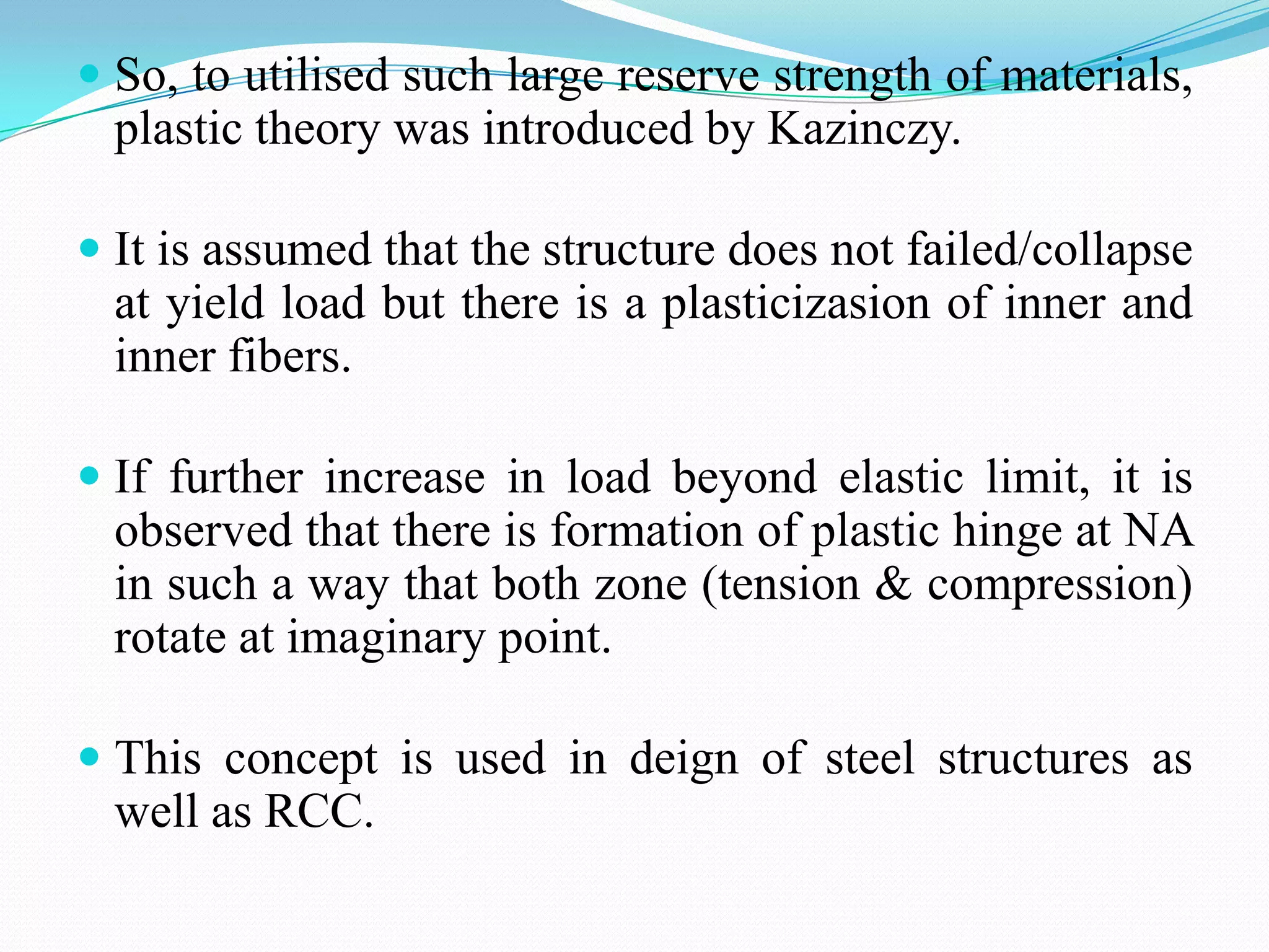 Analysis of beam by plastic theory-part-I, | PDF