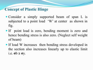 Analysis of beam by plastic theory-part-I, | PDF