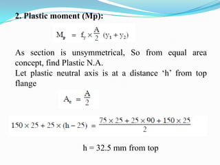 Analysis of beam by plastic theory-part-I, | PDF