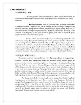 UNIT-5 VIBRATION NOTES- FREE -LONGITUDINAL VIBRATION | PDF