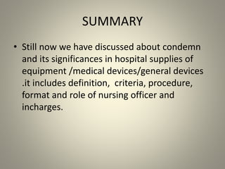 Unit vii condemnation process | PPTX