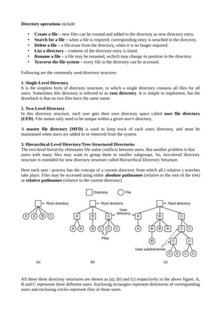 File Systems | PDF | Operating Systems | Computer Software and Applications
