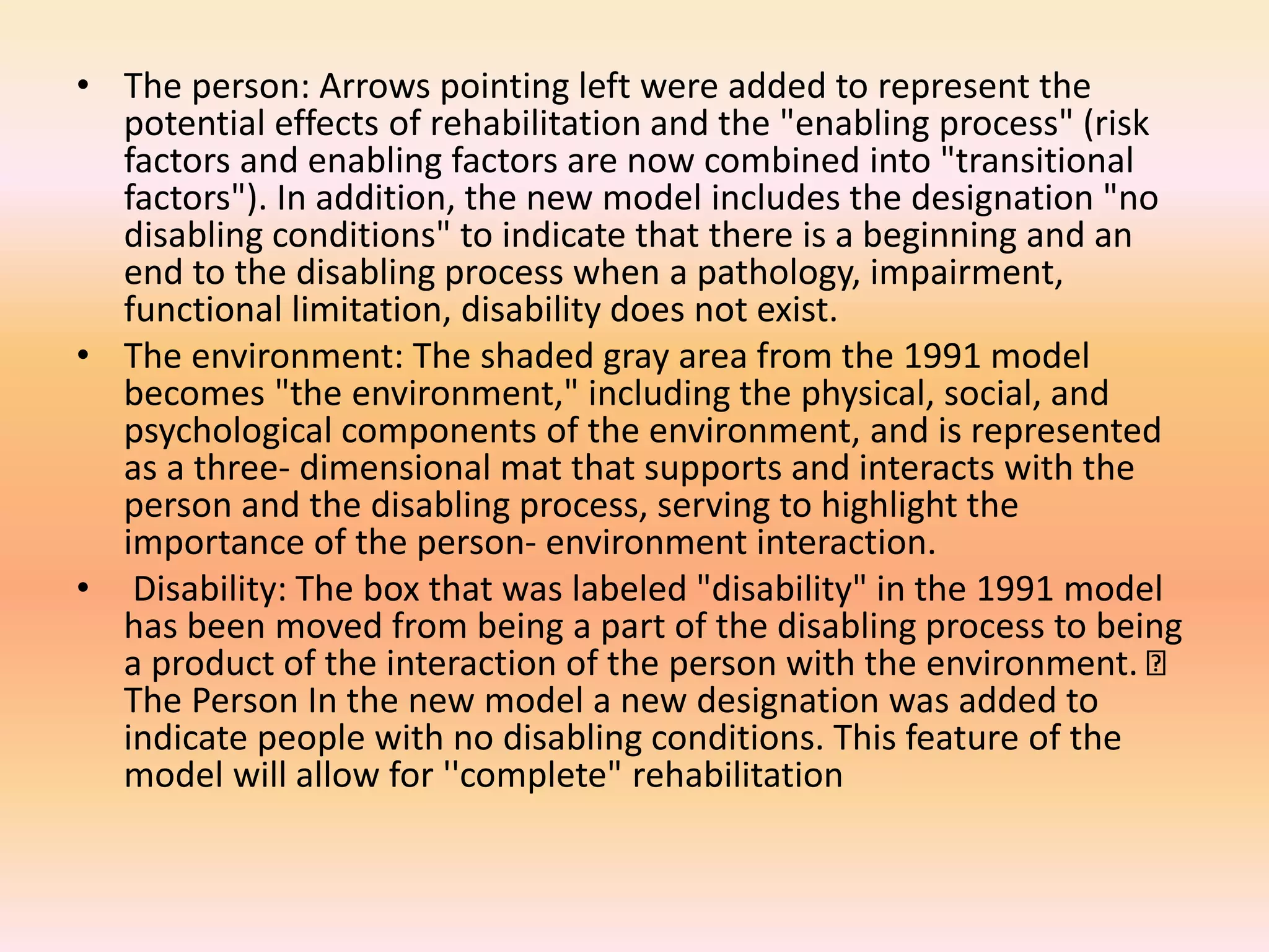 UNIT-VII model and methods of rehabilitation.pptx