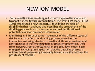 UNIT-VII model and methods of rehabilitation.pptx