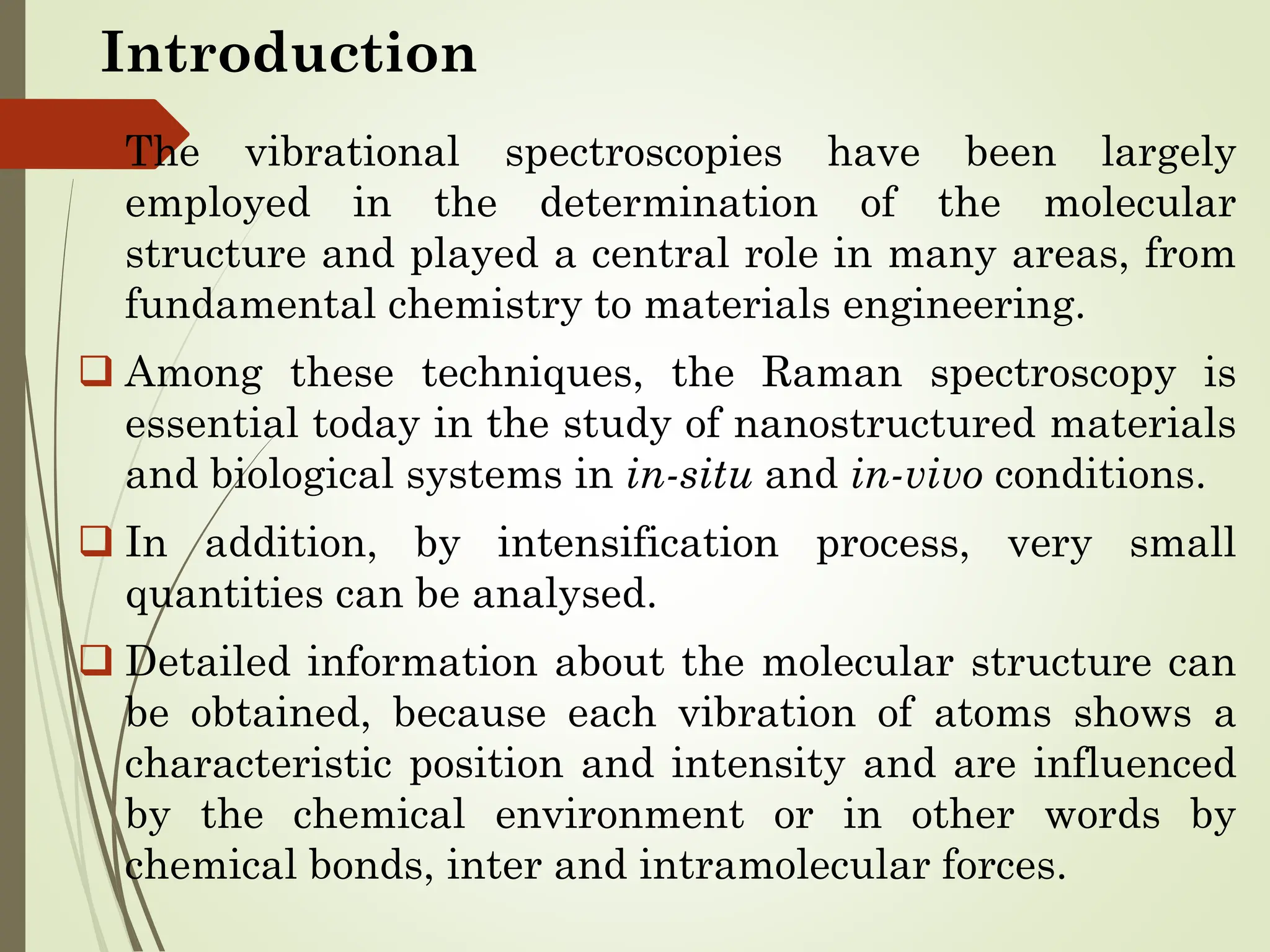 UNIT-VII Raman spectroscopy.pdf interpretation and introduction of ...