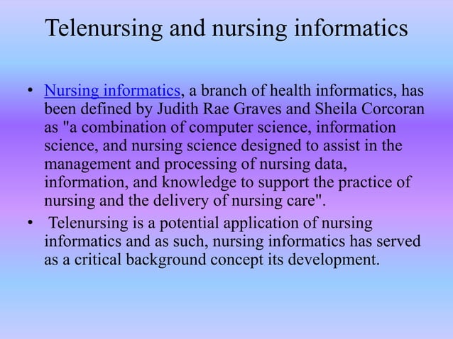 Unit vii tele nursing | PPT